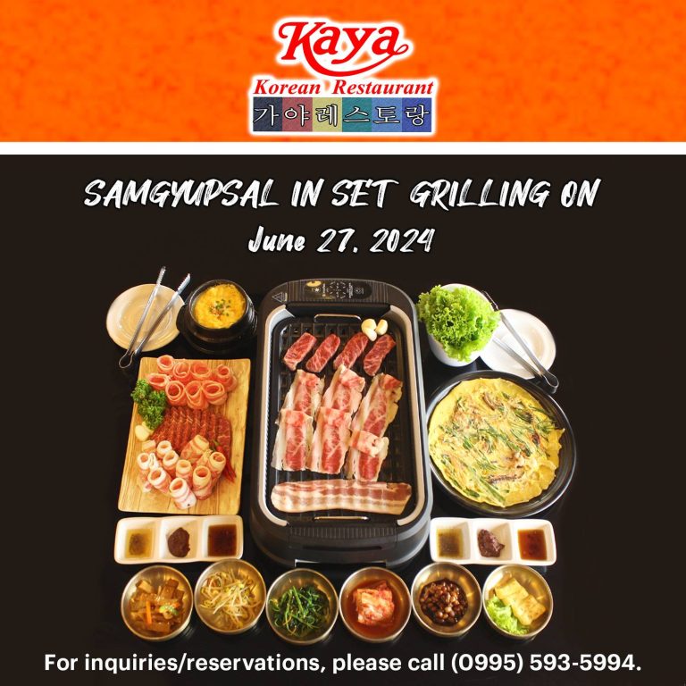 Kaya's Samgyupsal in Set - The official website of Tagaytay Highlands
