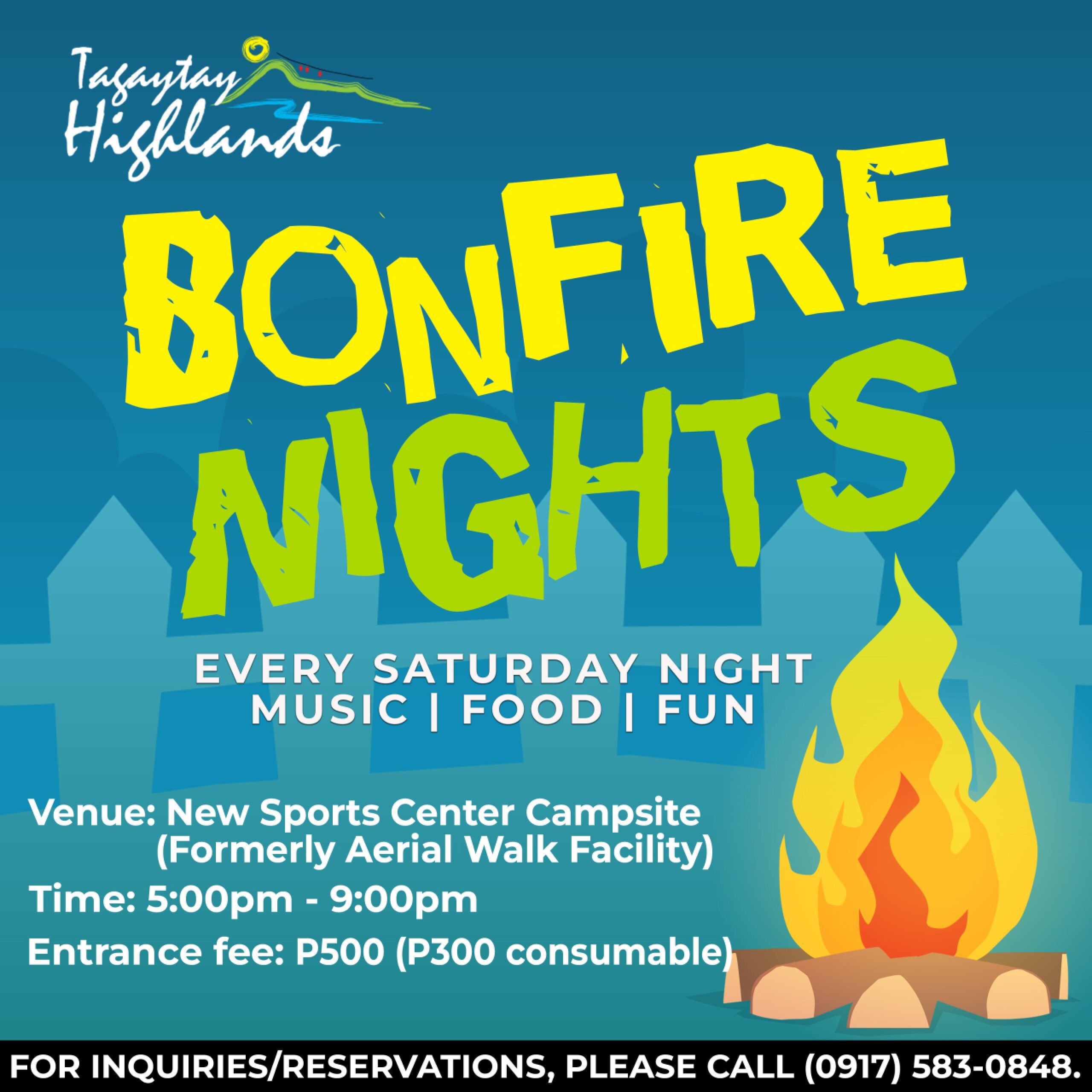 Bonfire Nights - Tagaytay Highlands